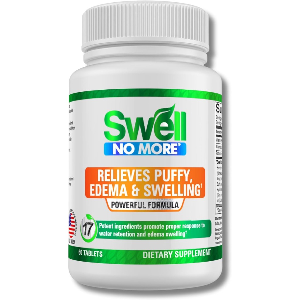 SwellNoMore Natural Supplement Reduce Water Stagnation, Abdomen ...