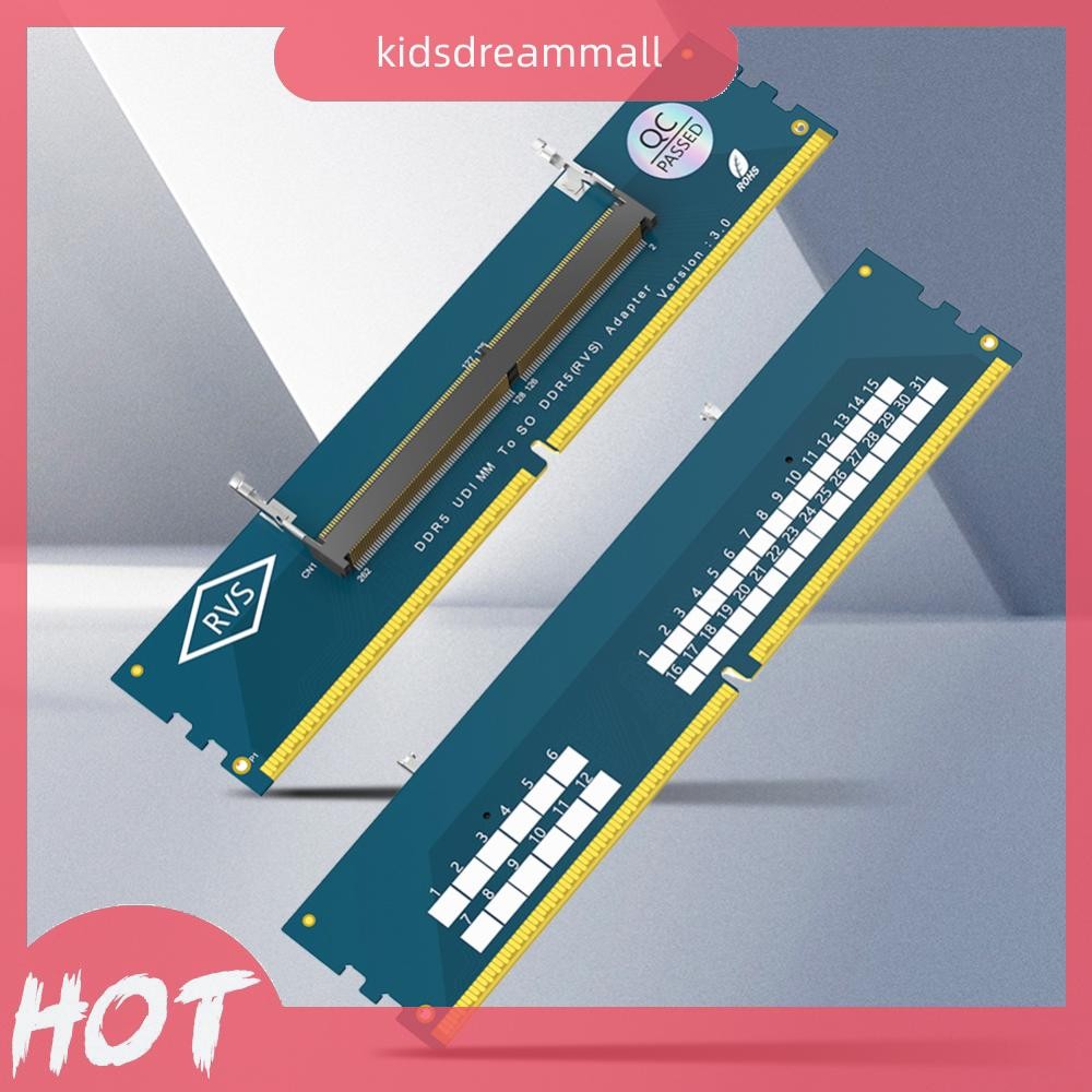 [KidsDreamMall.my] Laptop SO DDR5 RAM To Desktop DDR5 U-DIMM Adapter ...