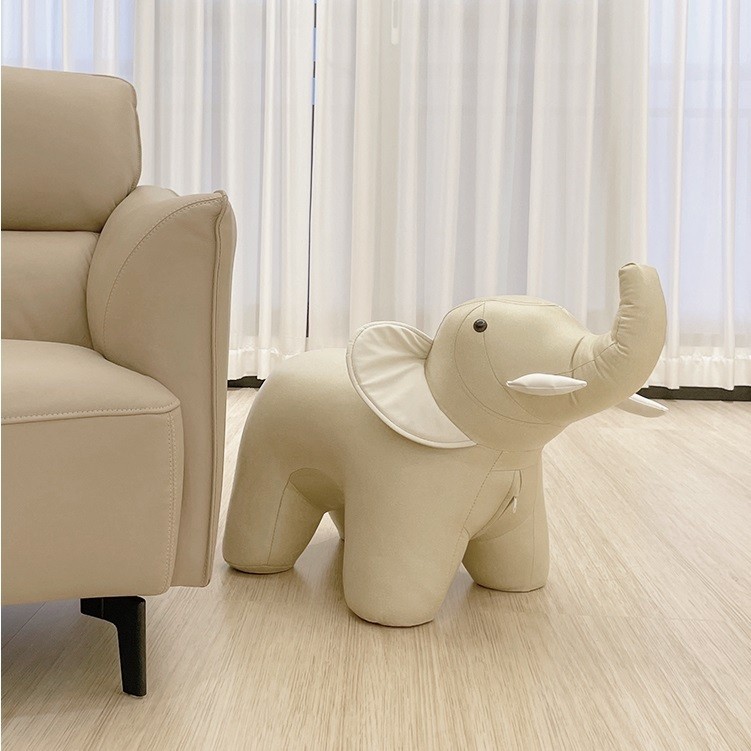Creative Elephant Animal Stool Household Doorway Children Change Shoe ...