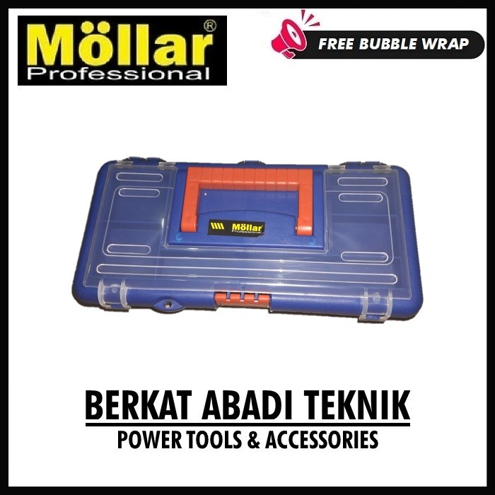 Mollar Tool Box Plastic 12 Inch Kit Toolbox Toolkit Tool Box | Shopee ...