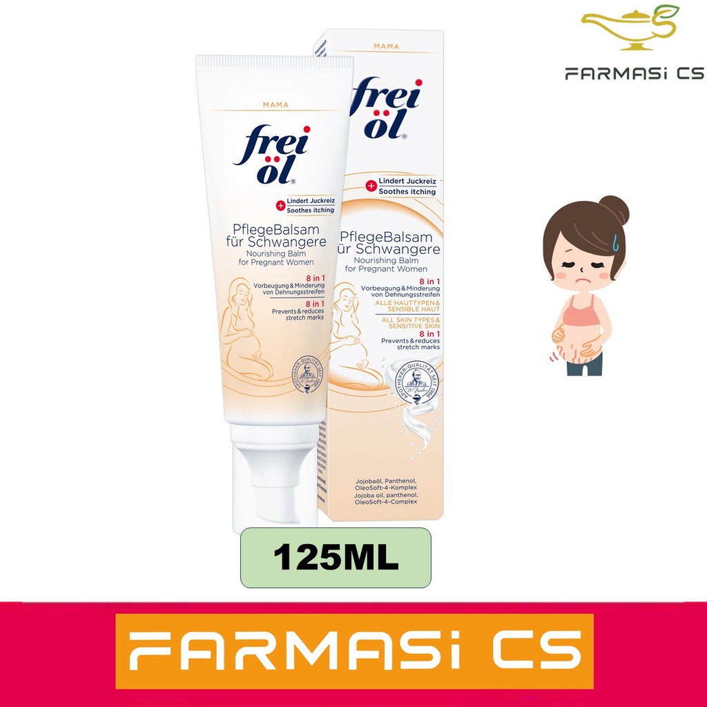 Frei Ol Nourishing Balm For Pregnant 125ml EXP:08/2025 [ Freiol Itch ...