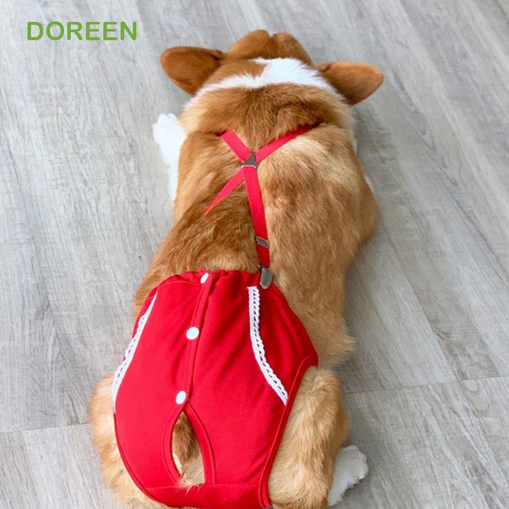 DOREEN Dog Sanitary Panties Female Dog French Bulldog Corgi Puppy ...