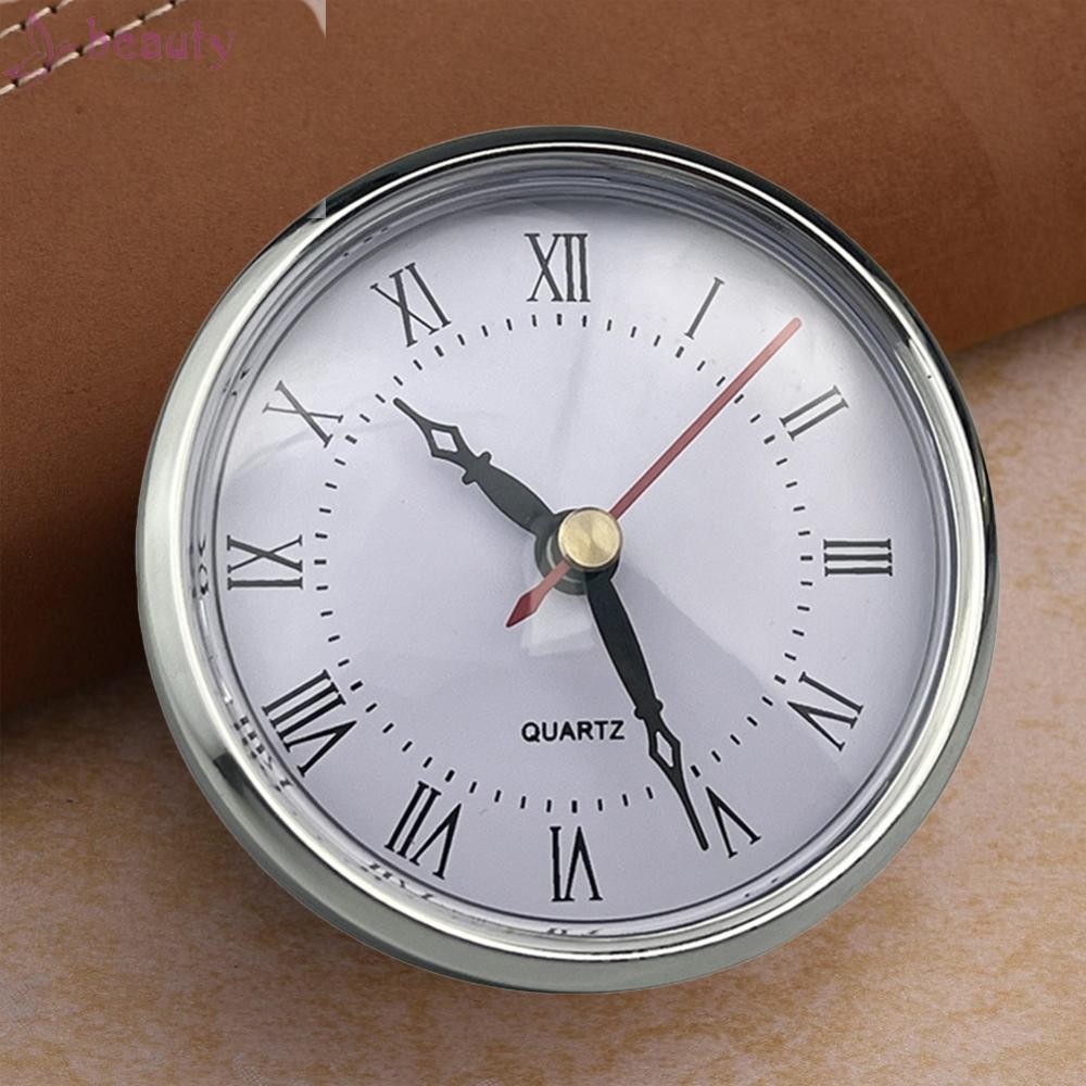 Quartz Clock Insert 80MM Diameter Color Accents Roman Numerals ...