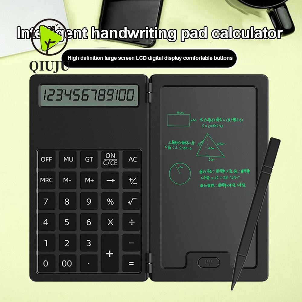 QIUJUU Scientific Calculators, Writing Pad With Stylus Math Calculator ...