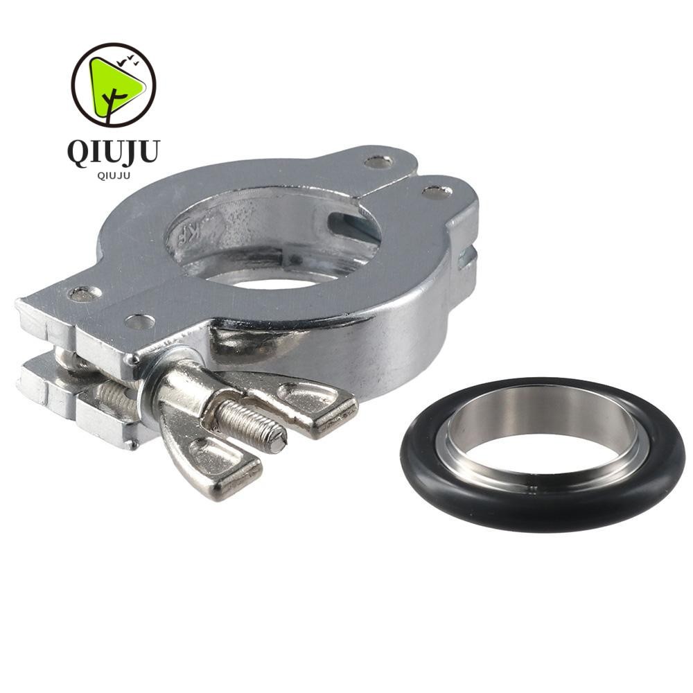 QIUJUU KF25 Aluminum Clamp, Silver Rubber O TYPE Centering Ring ...