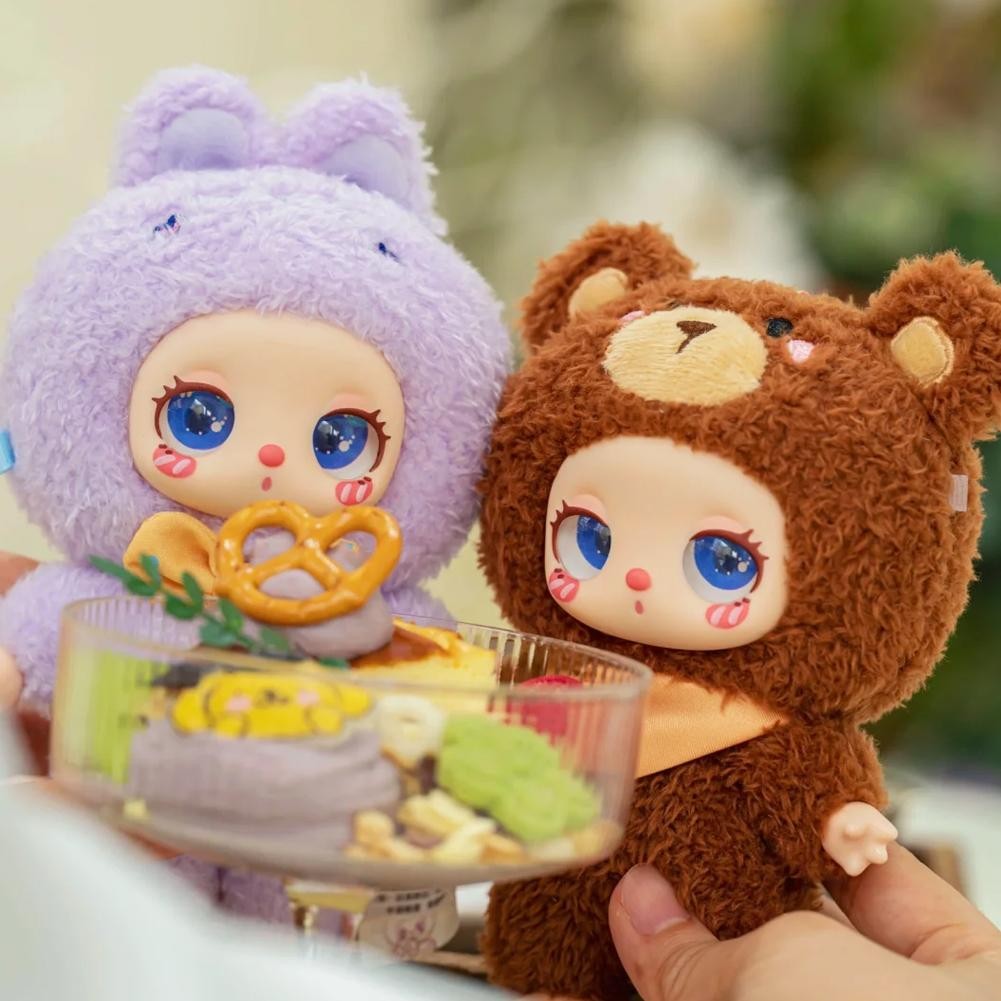 Liila Lucky Cat Tide Play Figure Doll Gift Ornament Toy Plush Blind Box ...
