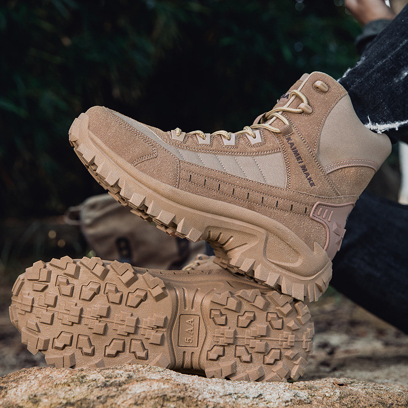 Foreign Trade Large Size Military Boots Field Training Tactical Boots ...