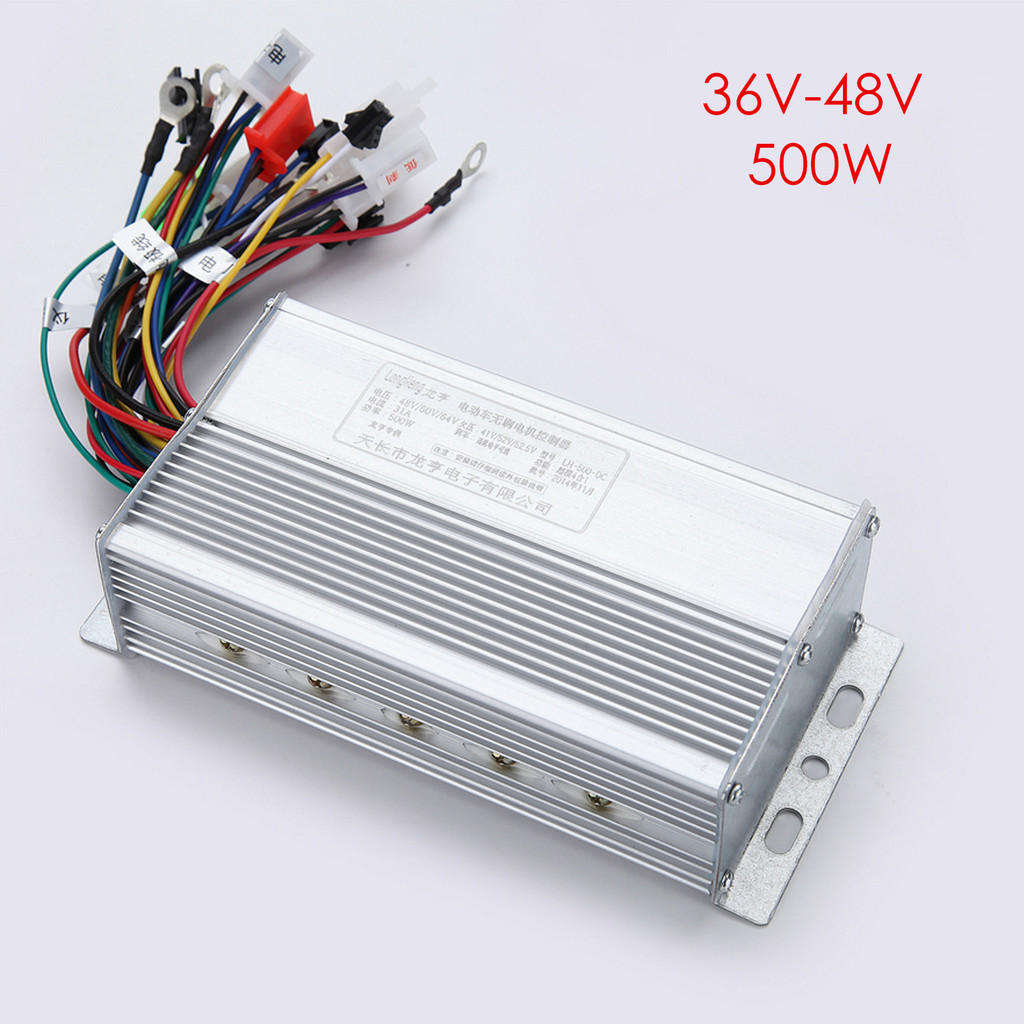 24/36V 500W Motor Speed Controller Electric Bicycle E-Bike Scooter Brushless Direct Current ...