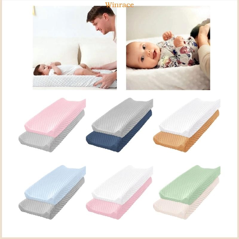 WRC Fabric Changing Pad Sheets Soft Stretchy Diaper Change Table Sheets ...
