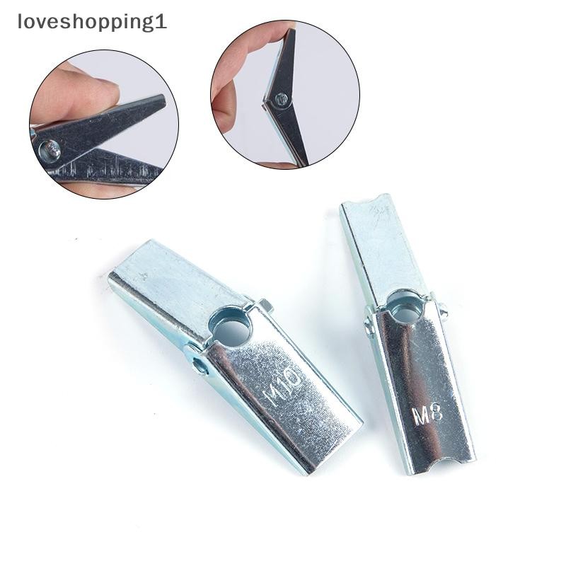 loveshopping1 2-10pcs Metal Spring Toggle Anchor M4-M10 Plasterboard ...