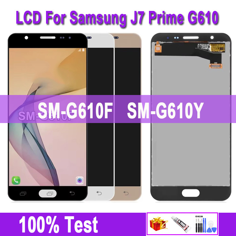J7 Prime LCD For Samsung J7 Prime G610 G610F G610Y G610M LCD Display ...