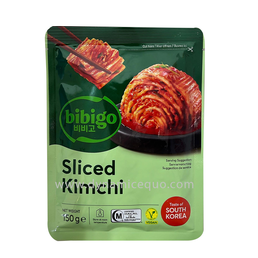 CJ Bibigo Sliced Kimchi 150g HALAL Korean Kimchi Without Fish Sauce | Shopee Malaysia