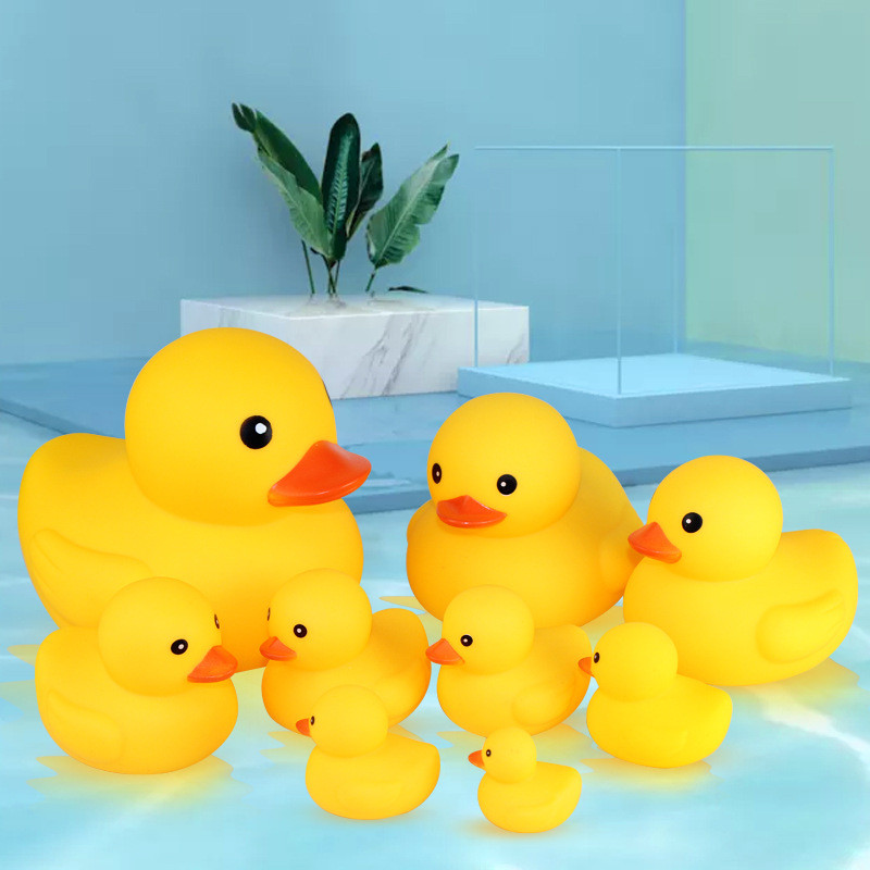 Hong Kong Version Little Duck Toy Baby Bathing Playing No. 8 Little ...