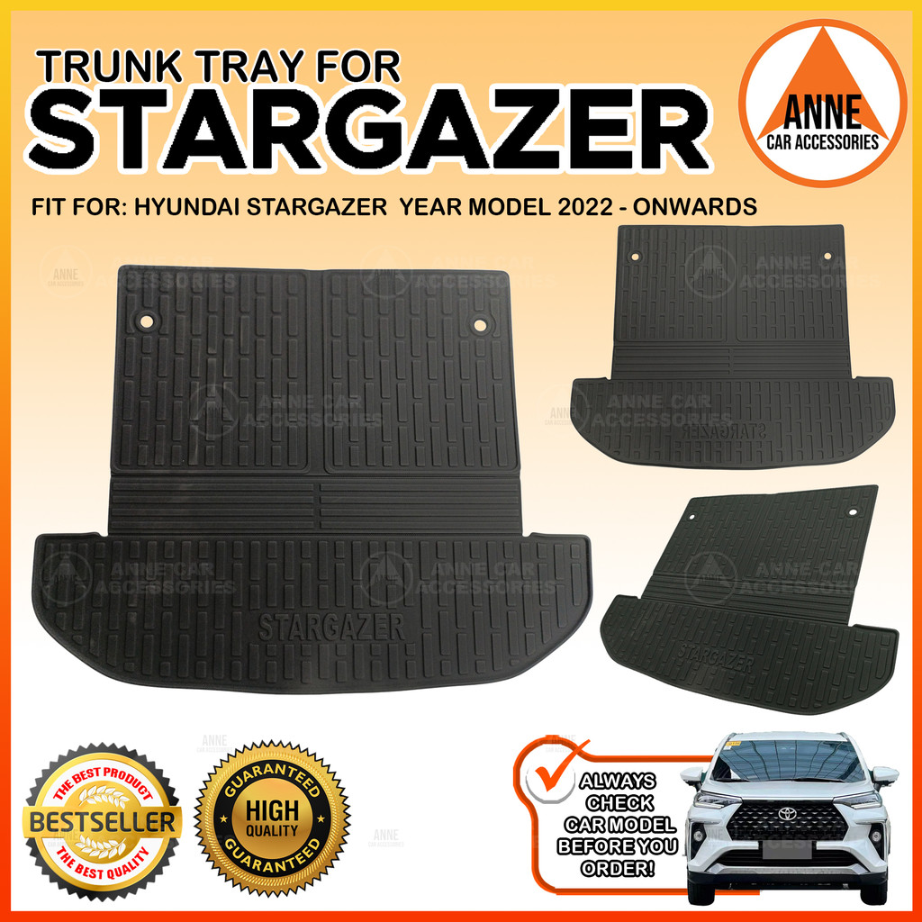 Car Trunk Tray for Hyundai Stargazer 2022 2023 2024 2025 Cargo Mat ...