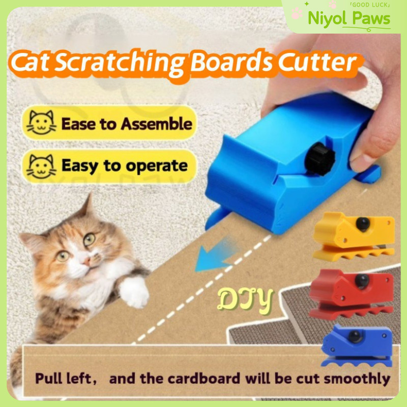 Multi-Color Cat Scratcher Cutter with Bonus Blade Refill Pack for DIY ...