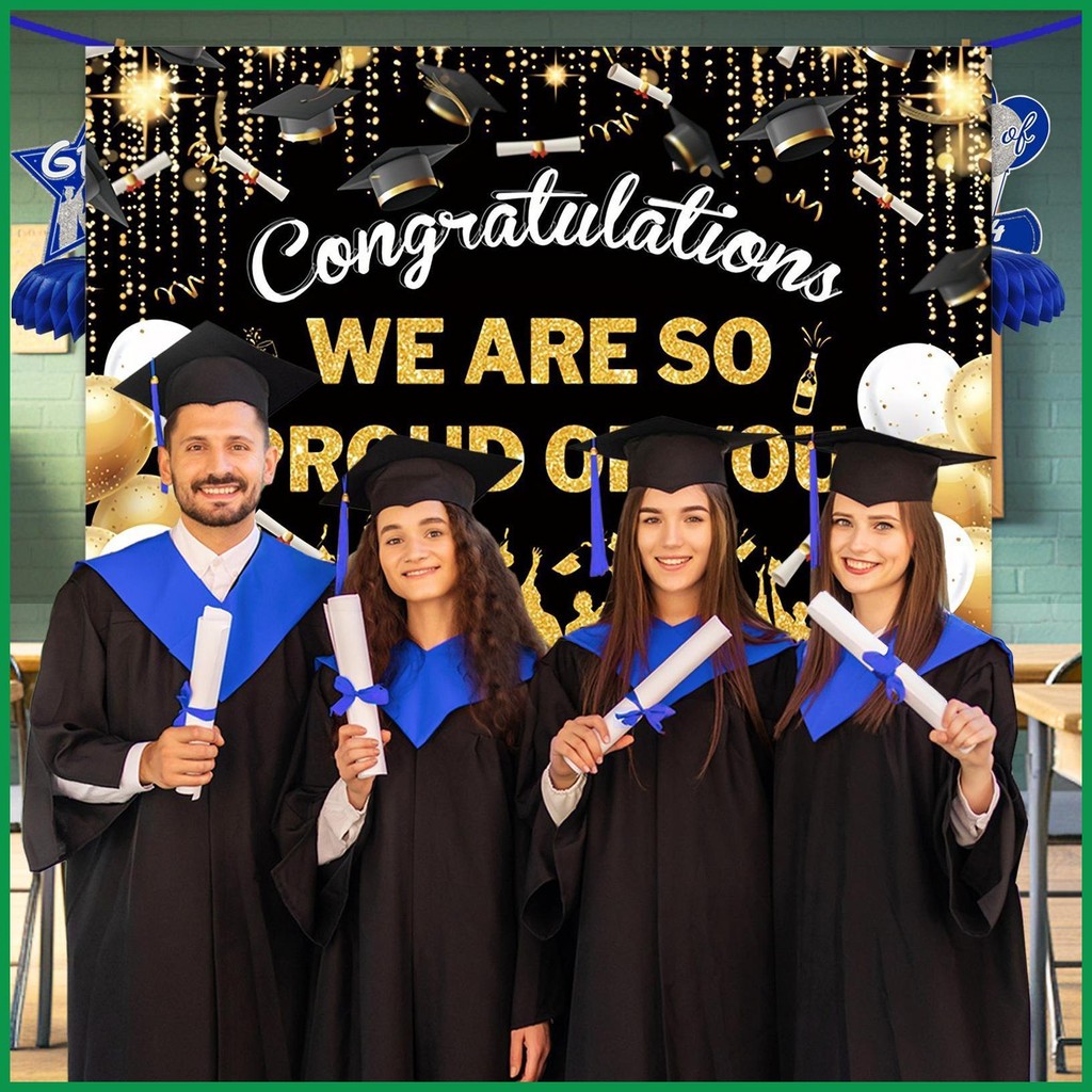 Graduation Backdrop 2025 Graduation Banner Class of 2025 Outdoor Decor ...