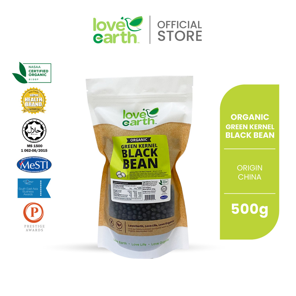 Organic Green Kernel Black Bean 500g | Shopee Malaysia