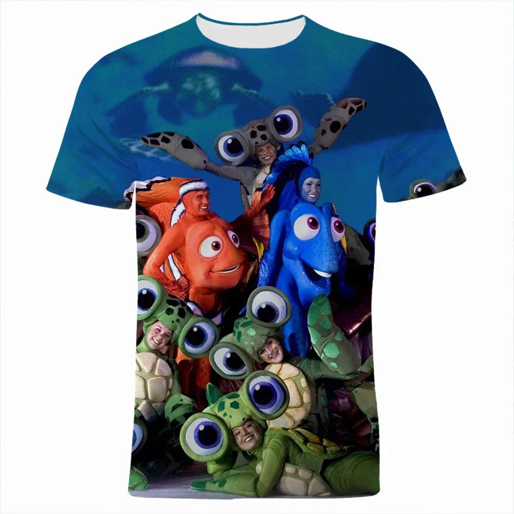 Kids' 3D Printed Finding Nemo T-Shirt Casual Cartoon Design for ...