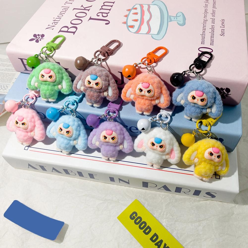 Cartoon Baby Three Years Keychain Cute Big Ears Doll Keychain Pendant ...