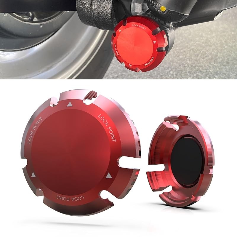 alumania SHOCKBASE CAP [RED] Jimny JB64 Sierra JB74 1 set of 2 rear ...
