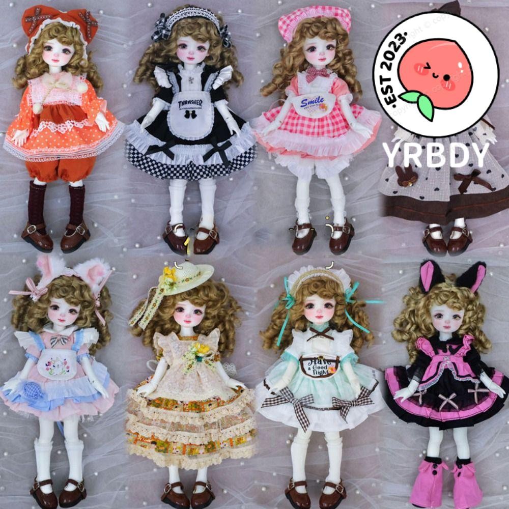 YRBWDYZDH 1/6 BJD Doll Outfit Set, Pretty Casual 30cm Doll Clothes ...
