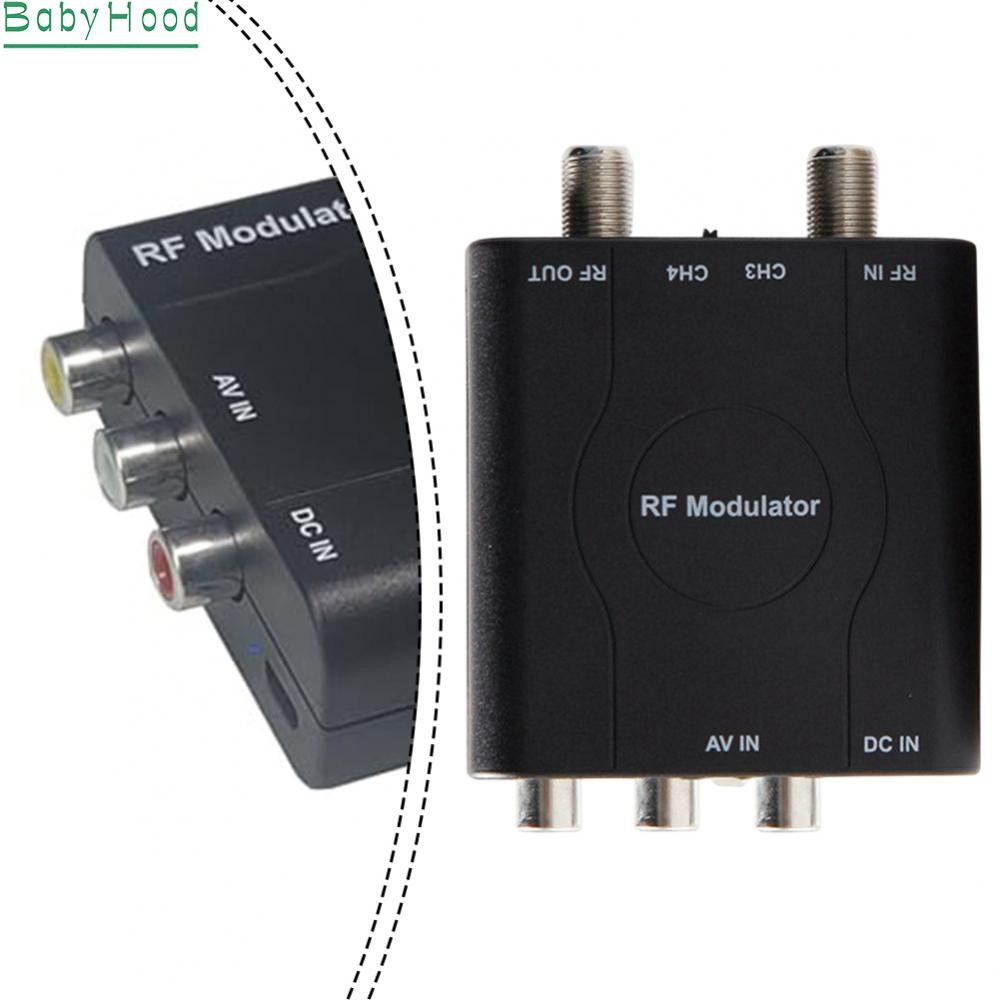 Simplified Connectivity with For RCA RF Coaxial Modulator Features Plug ...