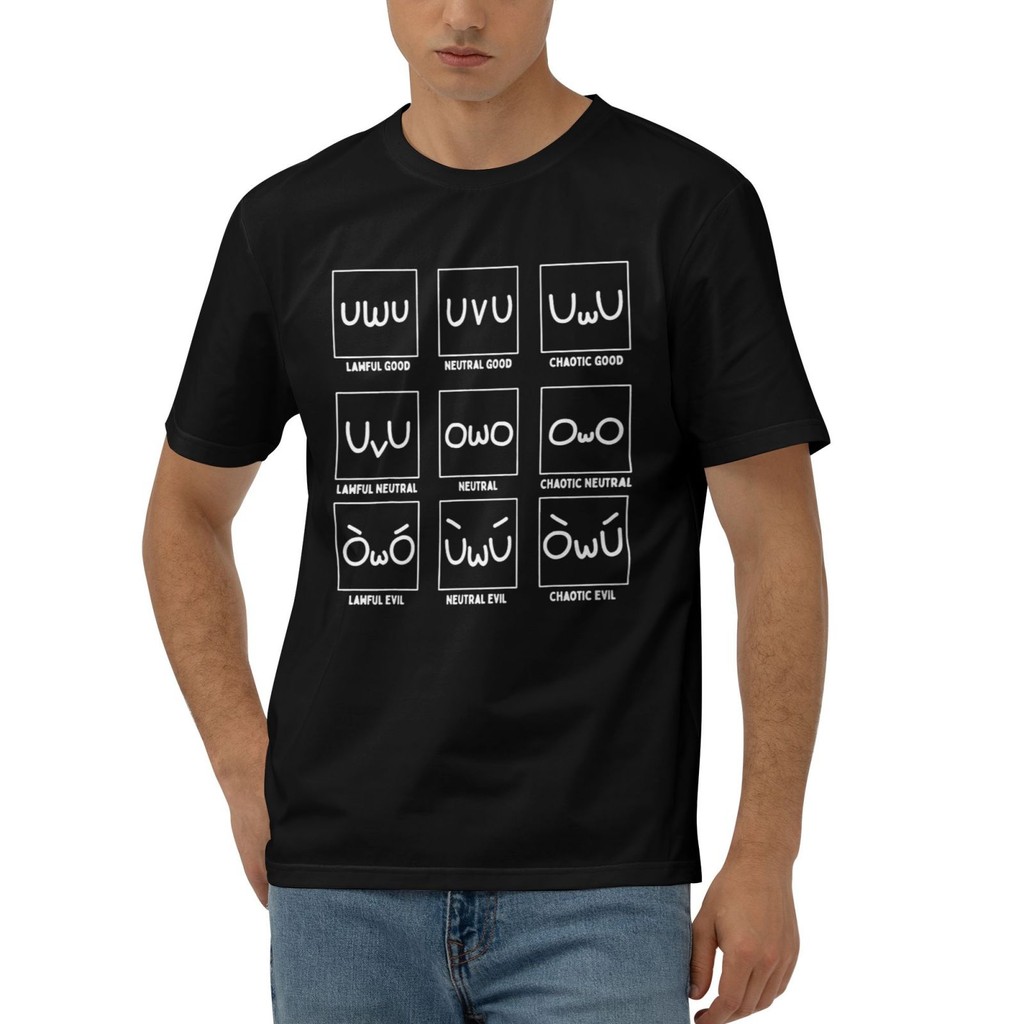 Owo Chaotic Neutral Alignment Chart Furry Fandom Meme Rpg Cotton T ...