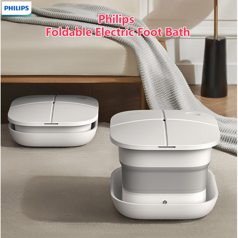 Philips Foldable Electric Foot Bathtub Heating Foot Massager PPM3101F ...