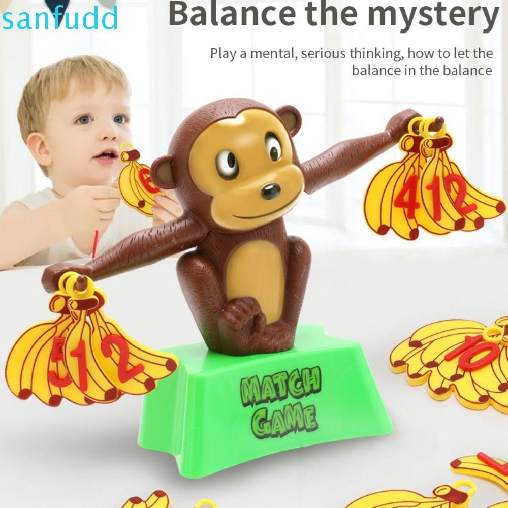 SANFUDD Digital Monkey Balance Scale, Interactive Puzzle Montessori ...