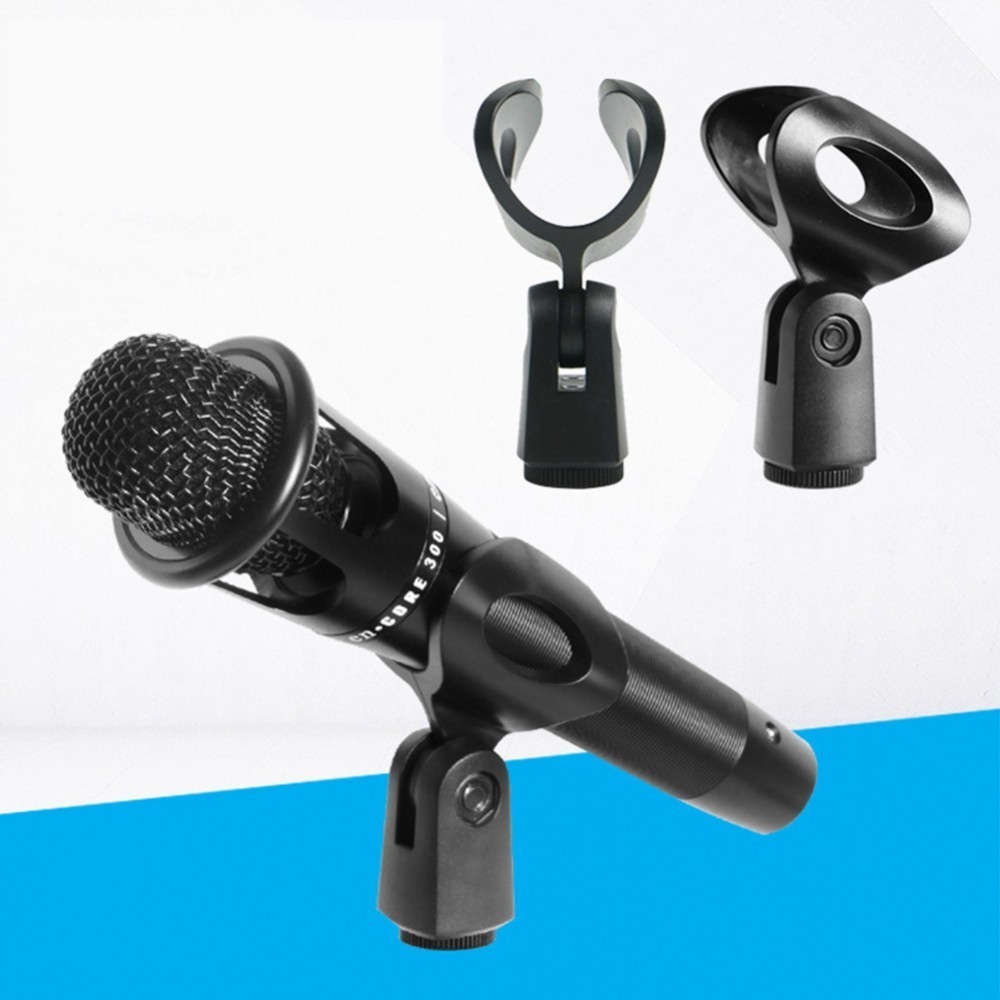 Versatile Mic Clip Clamp with Adapter Compatible with Mic Sizes ...