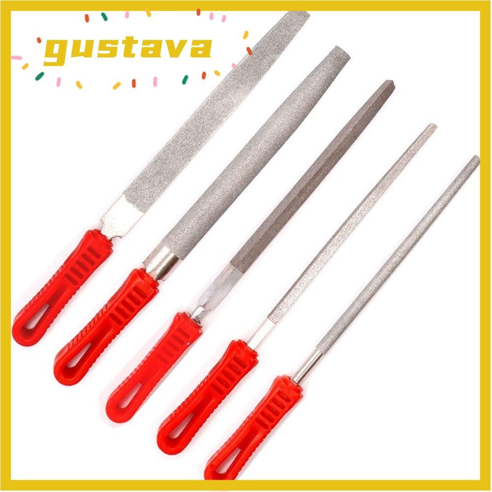 GUSTAVA Diamond File, Hand Tool 6/8 Inch Sharpening File, Durable Flat ...