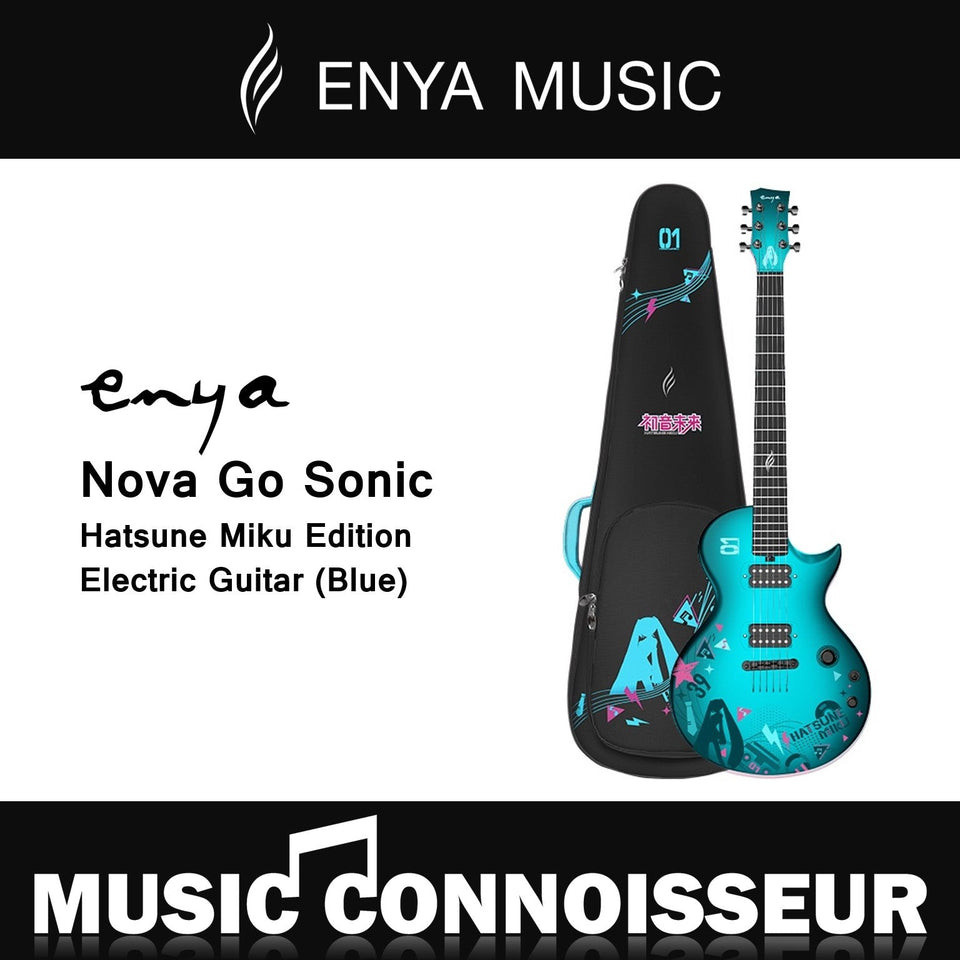 ENYA NOVA GO Sonic Hatsune Miku Edition Electric Guitar (Blue) | Shopee ...