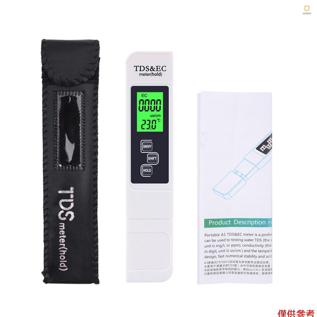 3-in-1 Multifunctional Water Quality Detector Portable TDS Pen Tester ...
