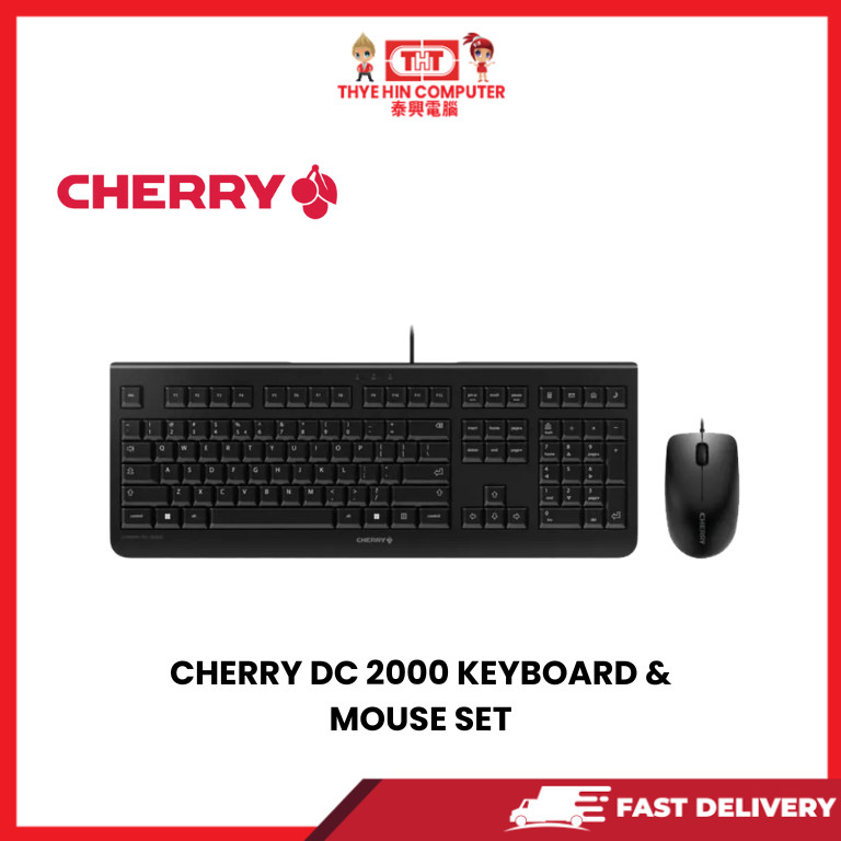 CHERRY DC 2000 KEYBOARD & MOUSE SET | Shopee Malaysia