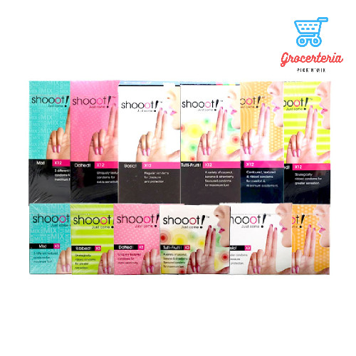 Shooot Basic Condom for Pleasure and Protection (12's x 1Packs ...