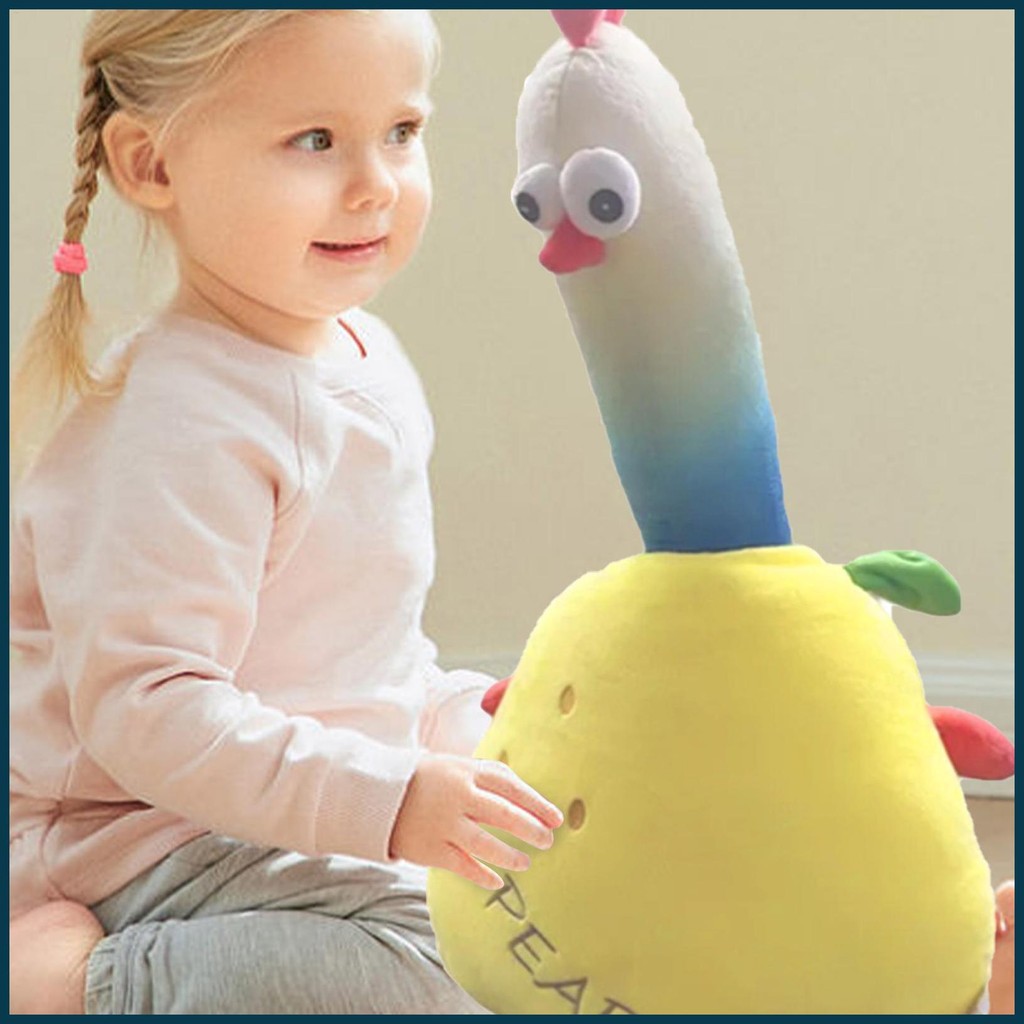 Fat Chicken Plush Cartoon Pear Chicken Plush Toy Children Sleeping ...