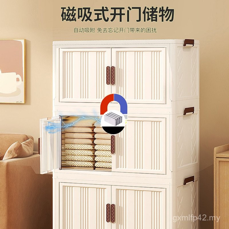 Id3l85 cm kabinet simpanan lipat yang lebih besar dan lebih besar ruang ...