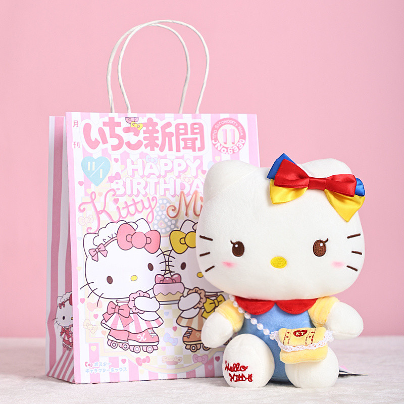 Genuine HelloKitty Doll Hello Kitty Doll Ragdoll Backpack Cat Plush Toy Birthday Gift Female ...