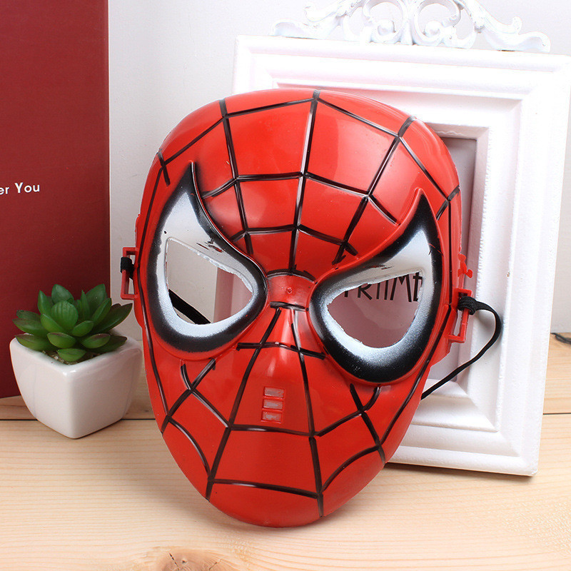 Children Face Mask Ironman/Spiderman Halloween Costume Cosplay Festival ...