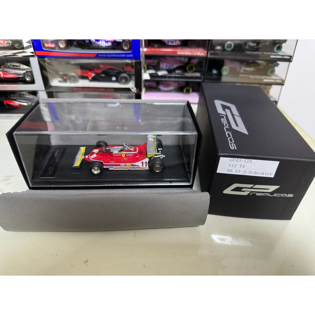 [Ready Stock] GP Replicas 1/43 Ferrari 312 T4 1979 Geordiscott World ...