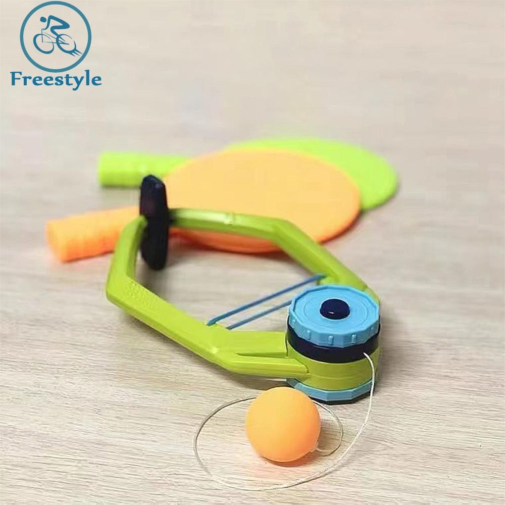 Hanging Table Tennis Trainer Portable Set with Racket and Balls Door ...