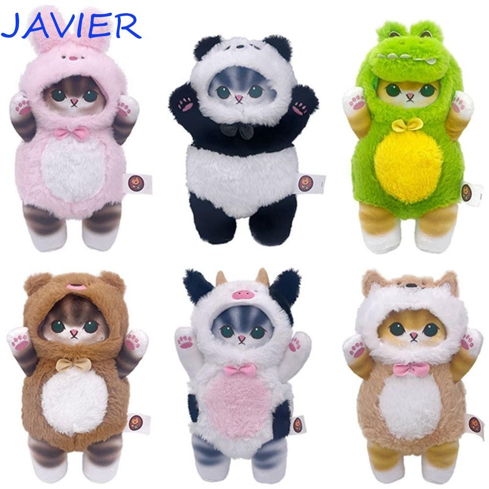 JAVIER Anime Mofusand Plush Doll, Standing Posture Decoration Shark Cat ...