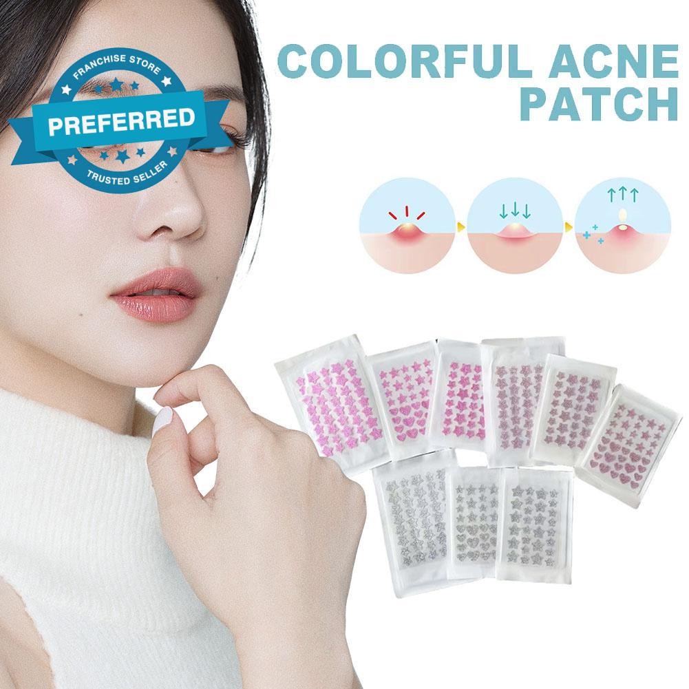 Glitter Star Acne Stickers Hydrocolloid Waterproof Care Acne Patch V0i7 ...