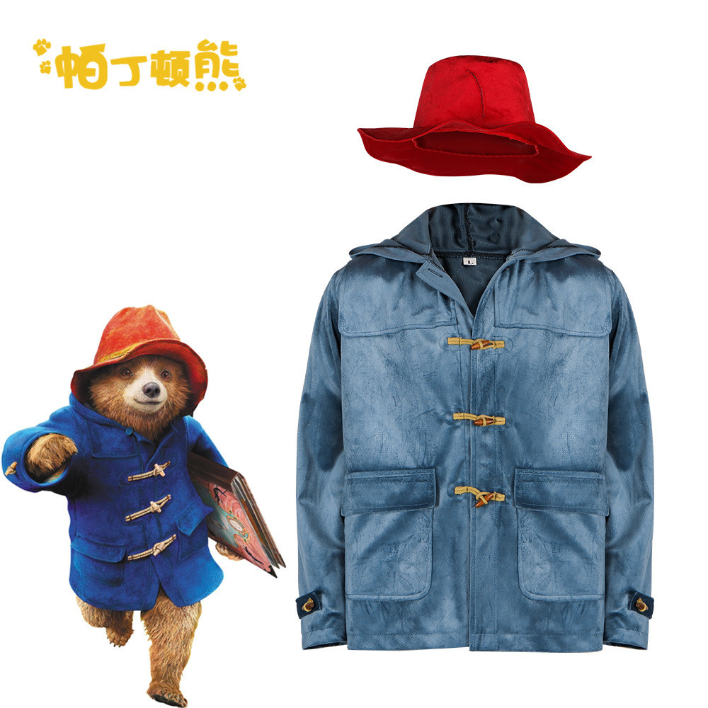 Paddington Bear cosplay costume popular in movies and TV shows, cosplay ...