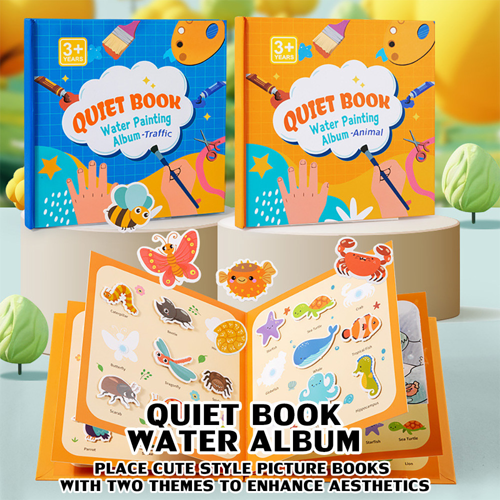 Children's Magic Painting Water Book Drawing Color Toy Graffiti ...