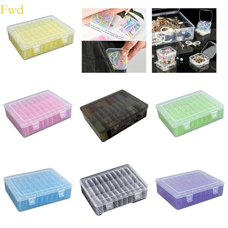 Fwd Clear Stackable 30 Grid Organizers for Efficient Storage of Small ...