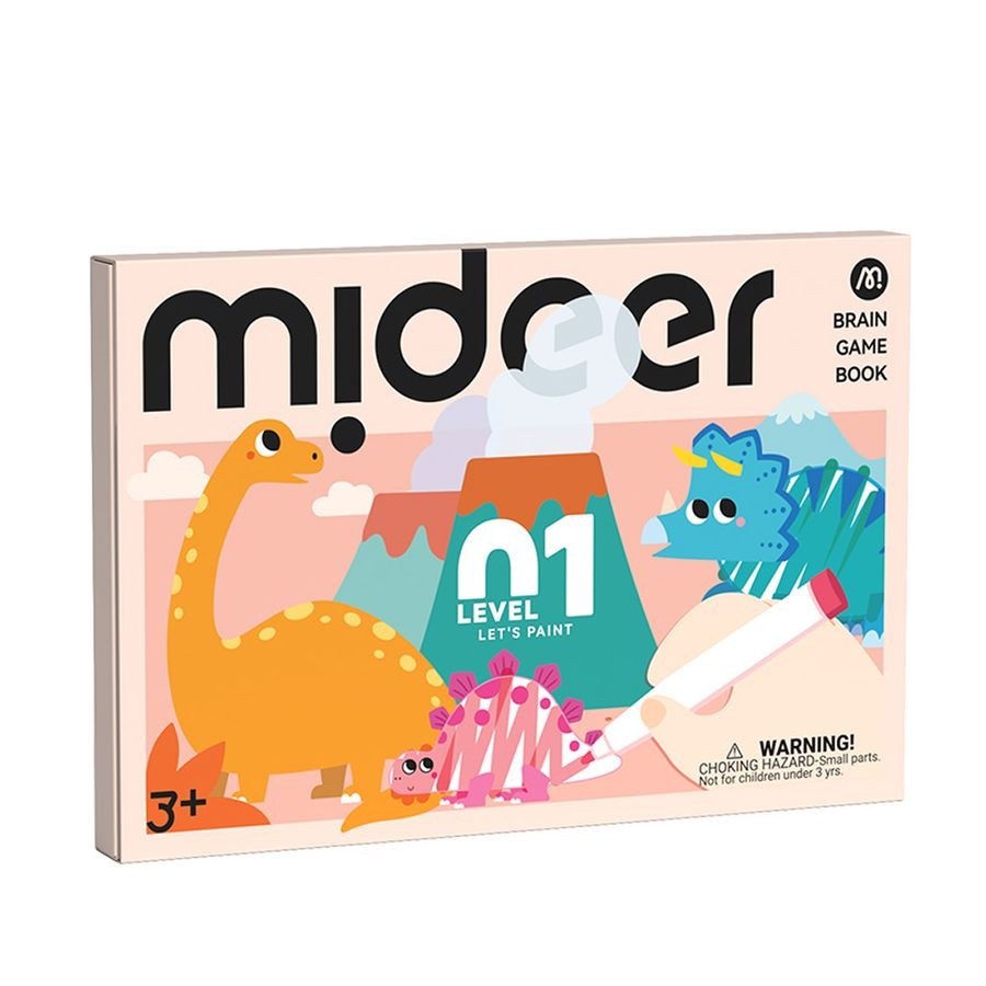 Mideer Art Coloring Book/Brain Enlightenment/Level 1 eslite | Shopee ...