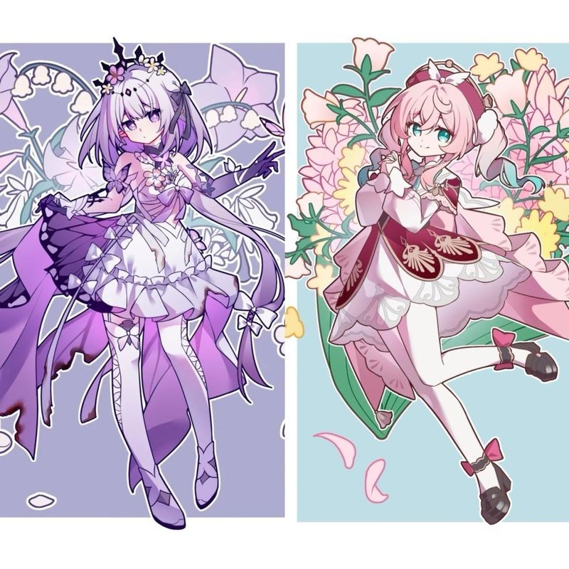 [Bota Shop] Honkai Star Rail Anime Game Castorice Hyacinthia Acrylic ...