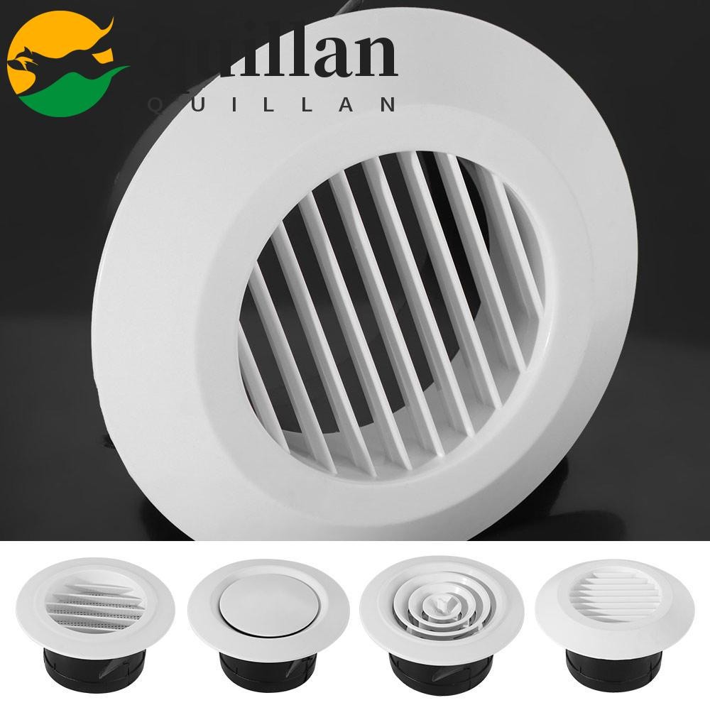 QUILLAN Round Air Vent Extract Valve, 75-200mm Plastic Air Vent Extract ...