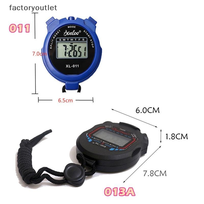 FCMY Sports Stop Watch Timer Electronic Stopwatch Plastic Digital Stop ...